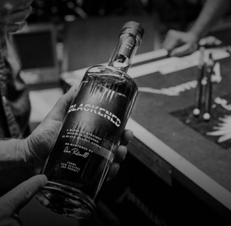 BLACKENED | Blend of straight whiskeys finished in brandy casks